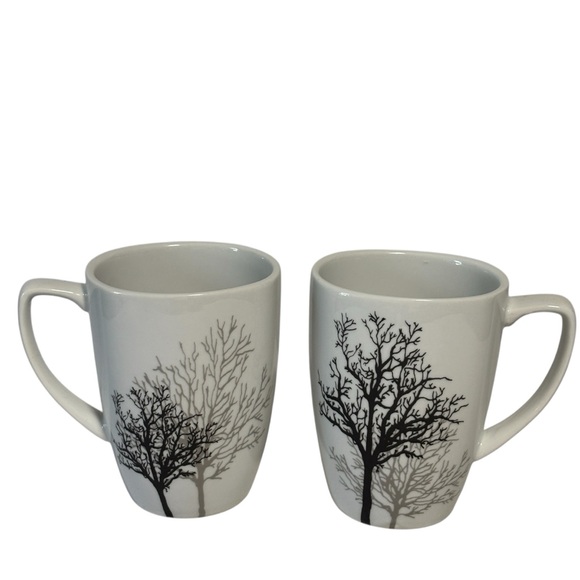 Corelle | Dining | Corelle Coordinates Porcelain Coffee Cup Mug Black ...